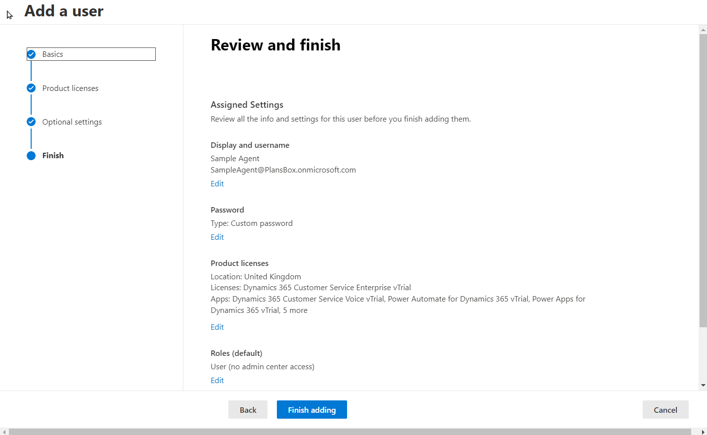 How to create a Live Assist User – Live Assist for 365 Support